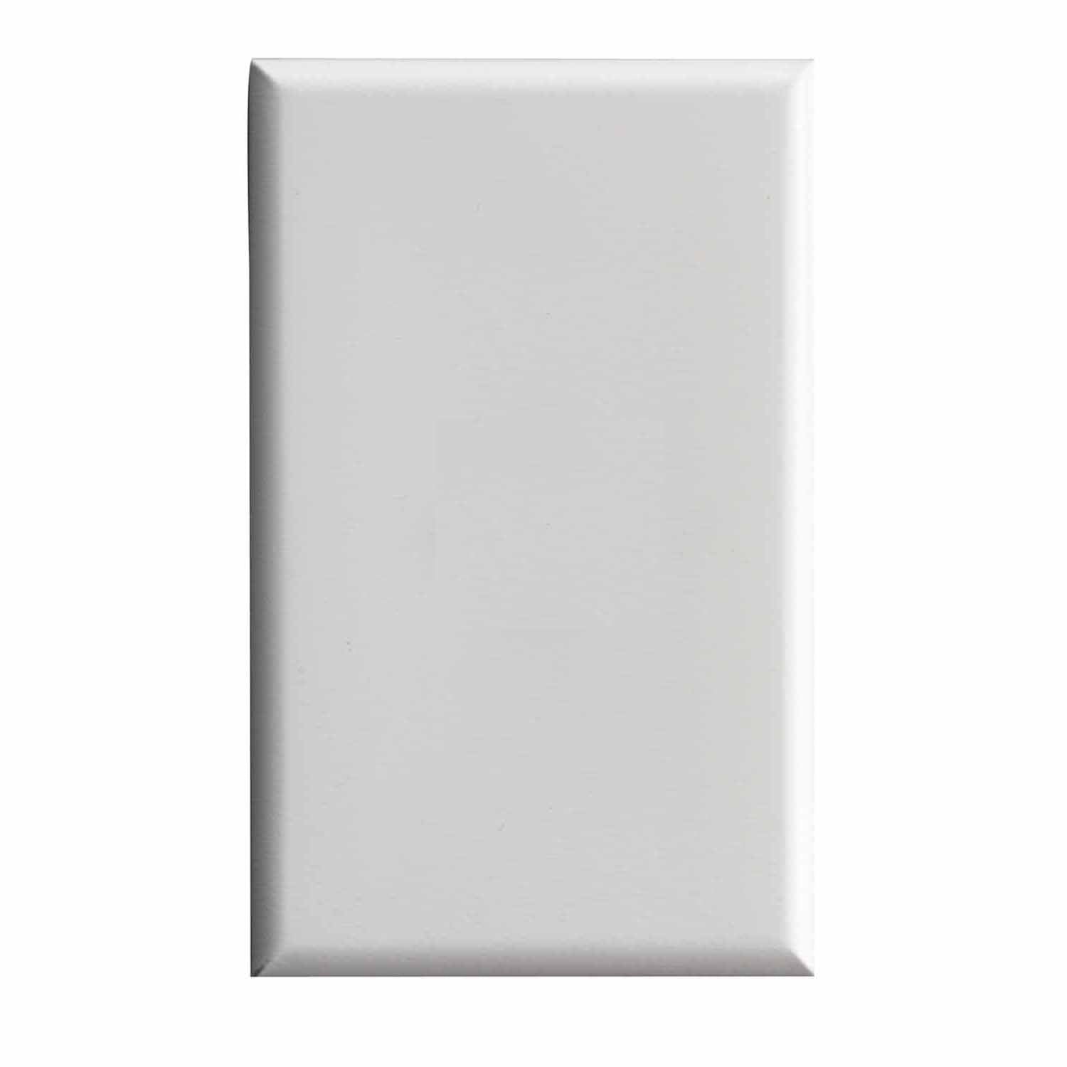 HPM Excel Blank Light Switch Plate W: 73mm, H: 117mm White – Hammer ...