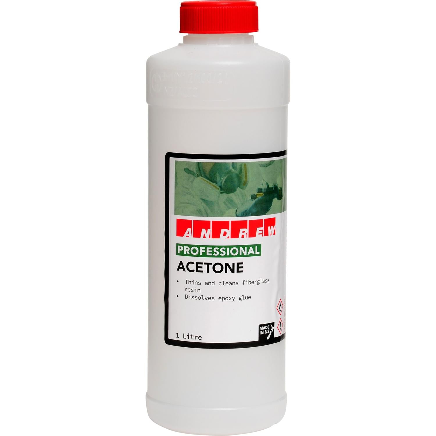 Andrew Acetone 1 Litre Clear
