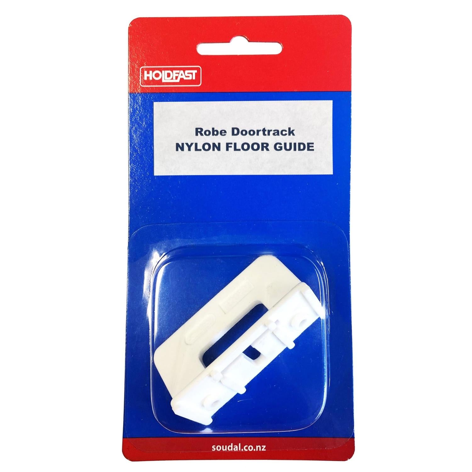 Holdfast Nylon Floor Guide W: 95mm, D: 25mm White