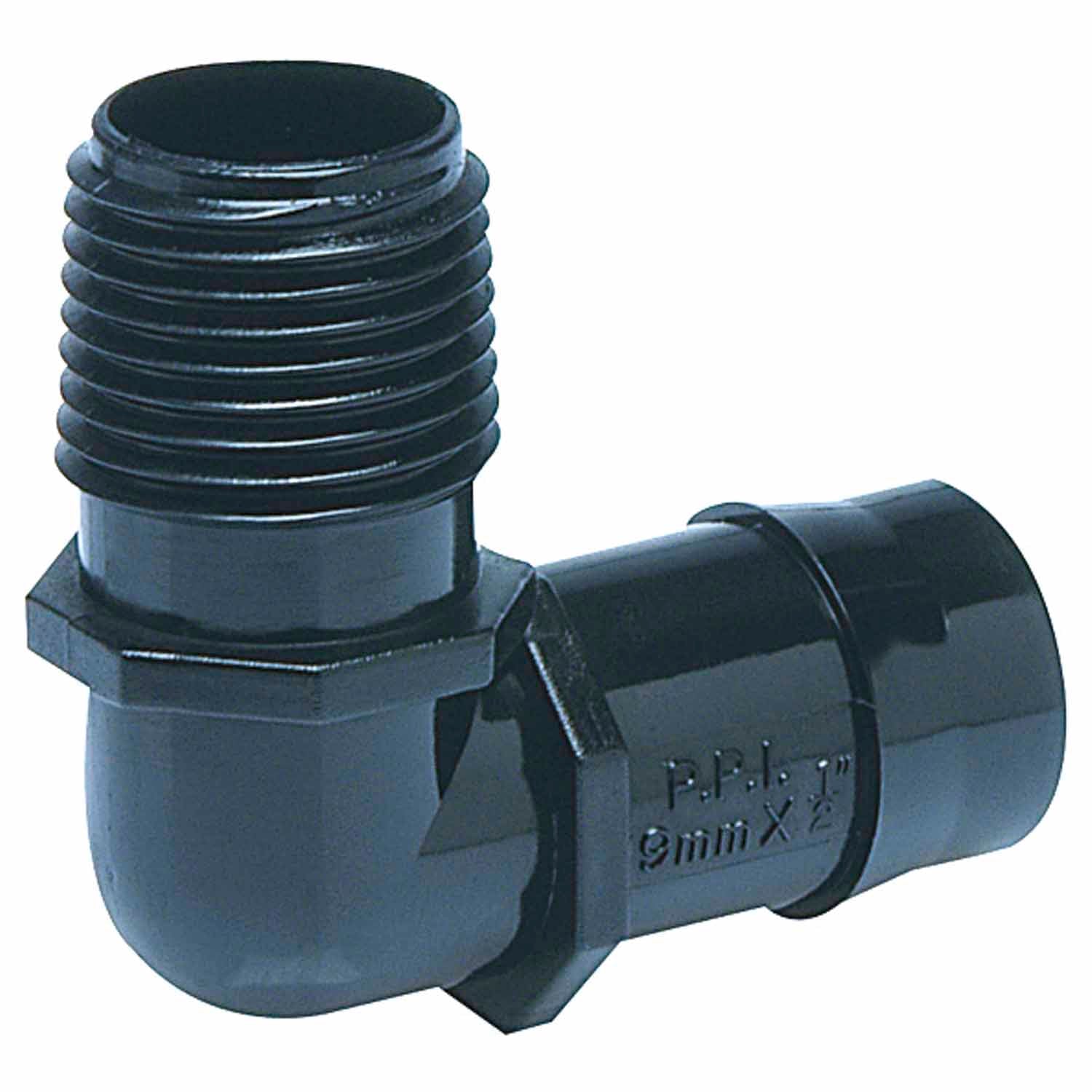 Neta 1/2 Inch Bsp Male Elbow 13mm Black
