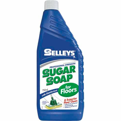 Selleys Sugar Soap Floor Cleaner 750ml Blue